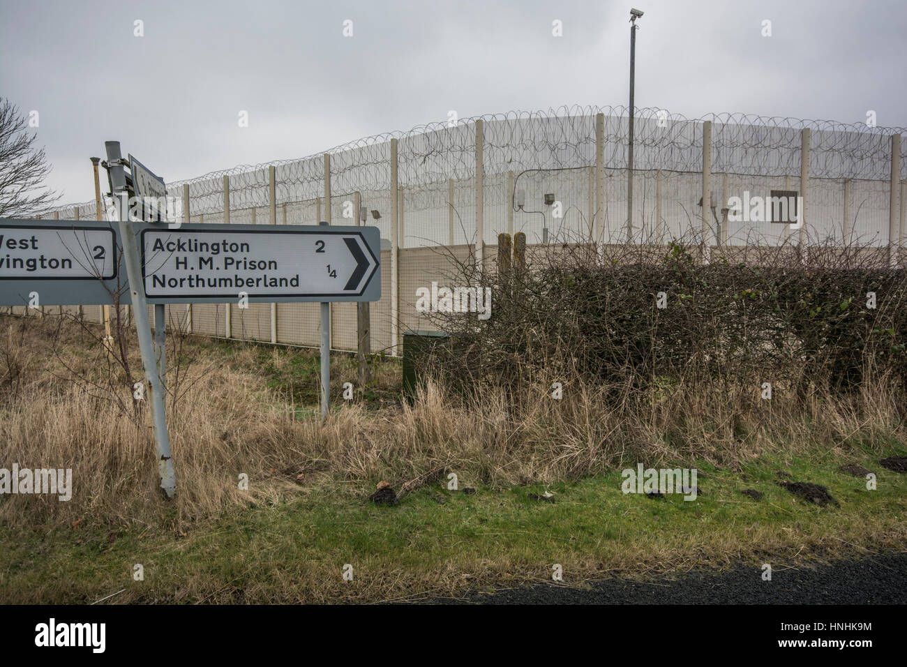 Northumberland Prison, Acklington, UK. 13th Feb, 2017. Northumberland ...
