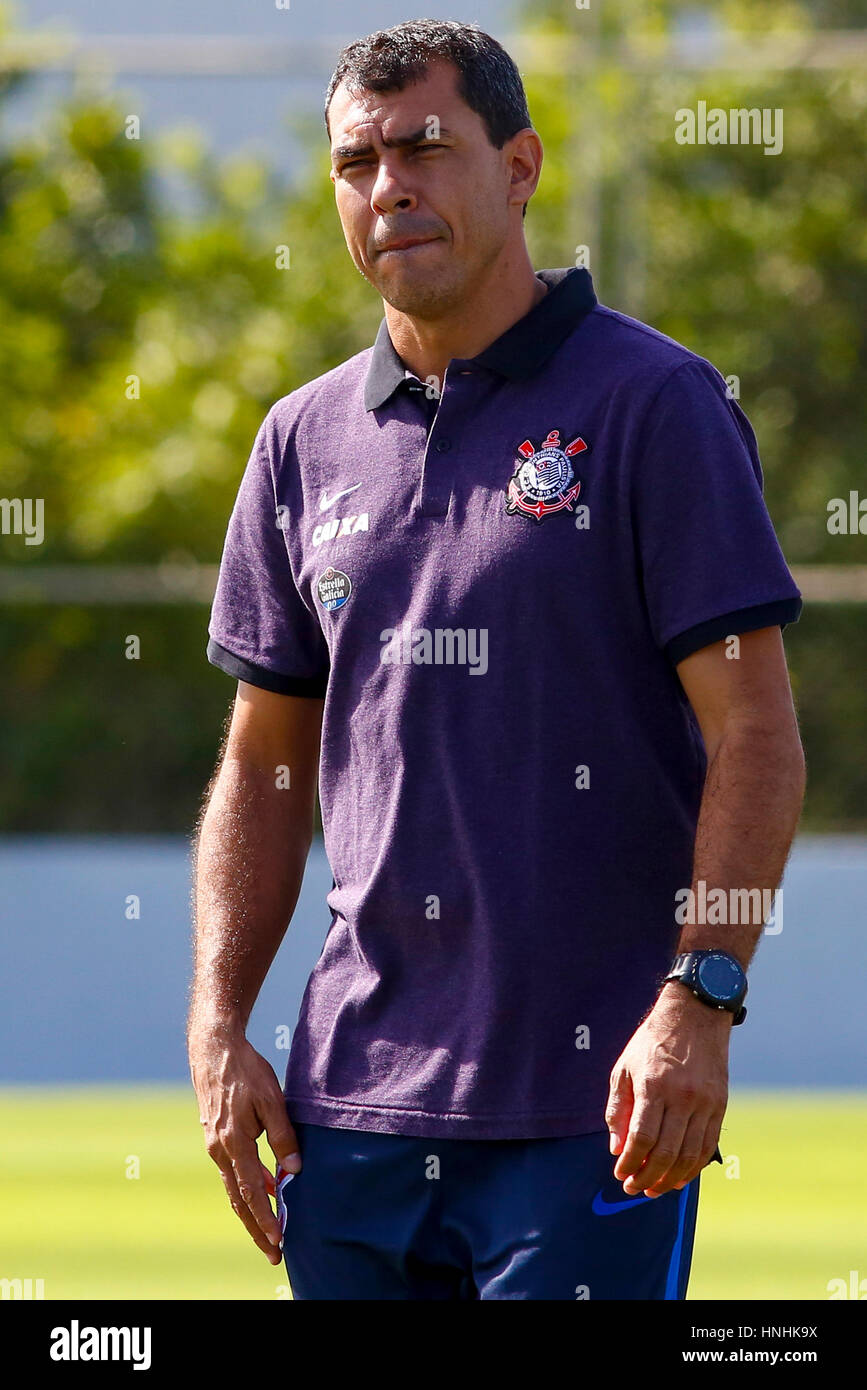 SÃO PAULO, SP - 13.02.2017: TREINO DO CORINTHIANS - Fabio Carille ...