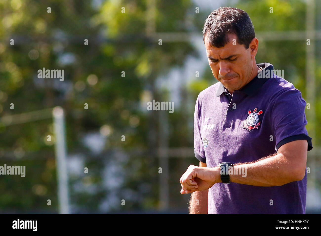 SÃO PAULO, SP - 13.02.2017: TREINO DO CORINTHIANS - Fabio Carille ...