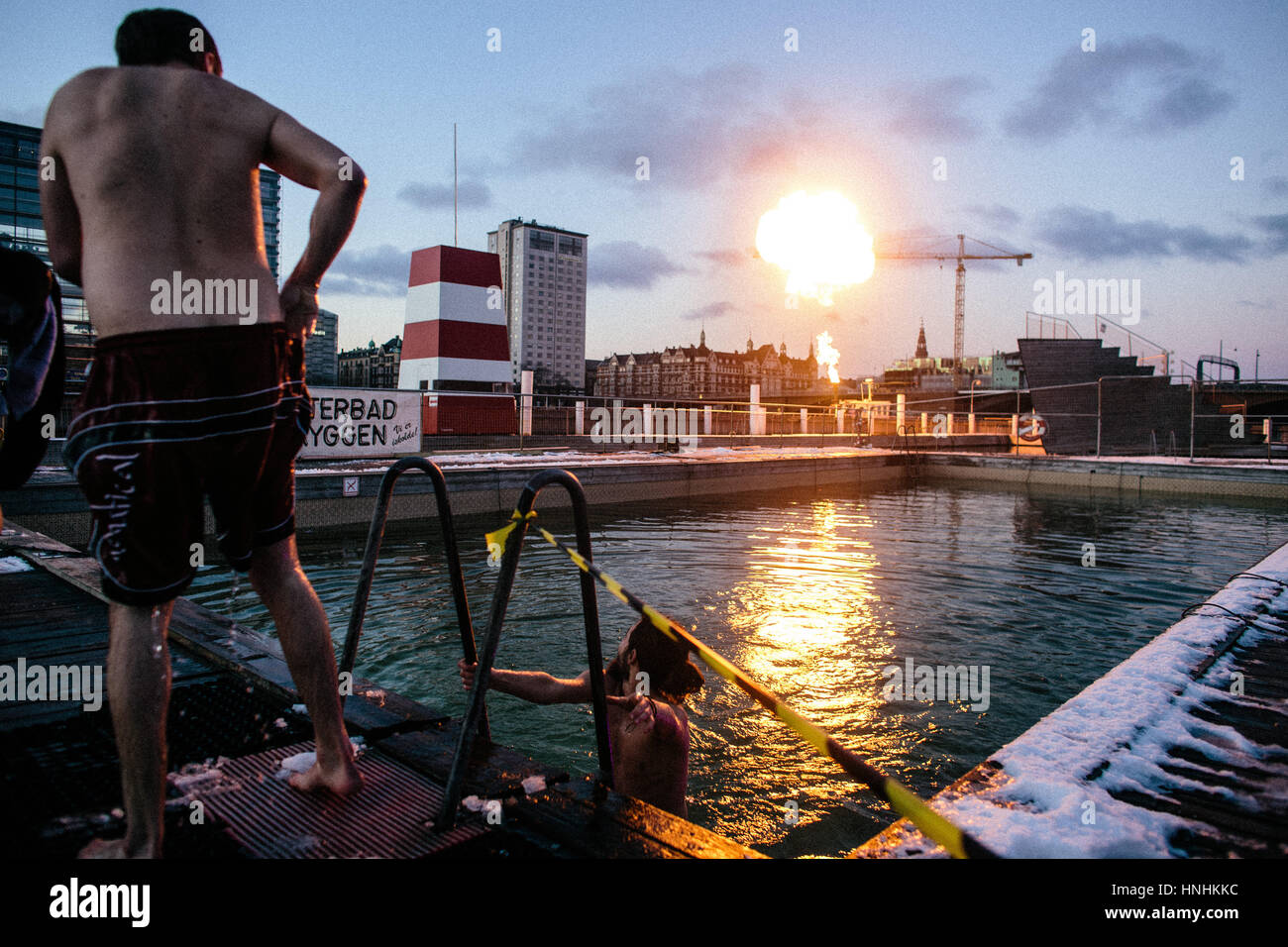 Swimming copenhagen ice hi-res stock photography and images - Alamy