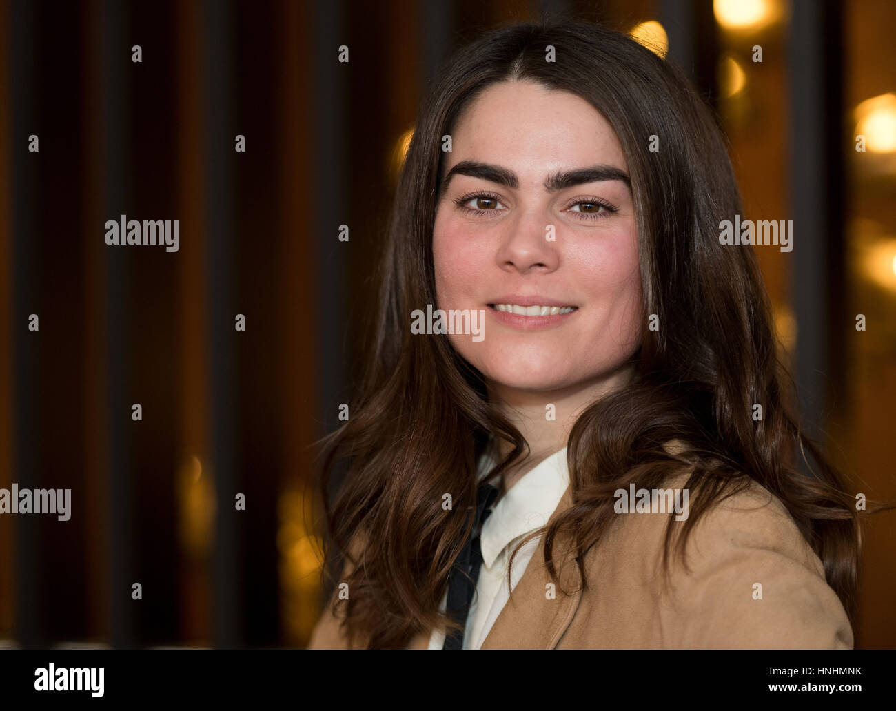 Berlin Germany 13th Feb 2017 Swedish Actress Karin Franz Koerlof Photographed During The
