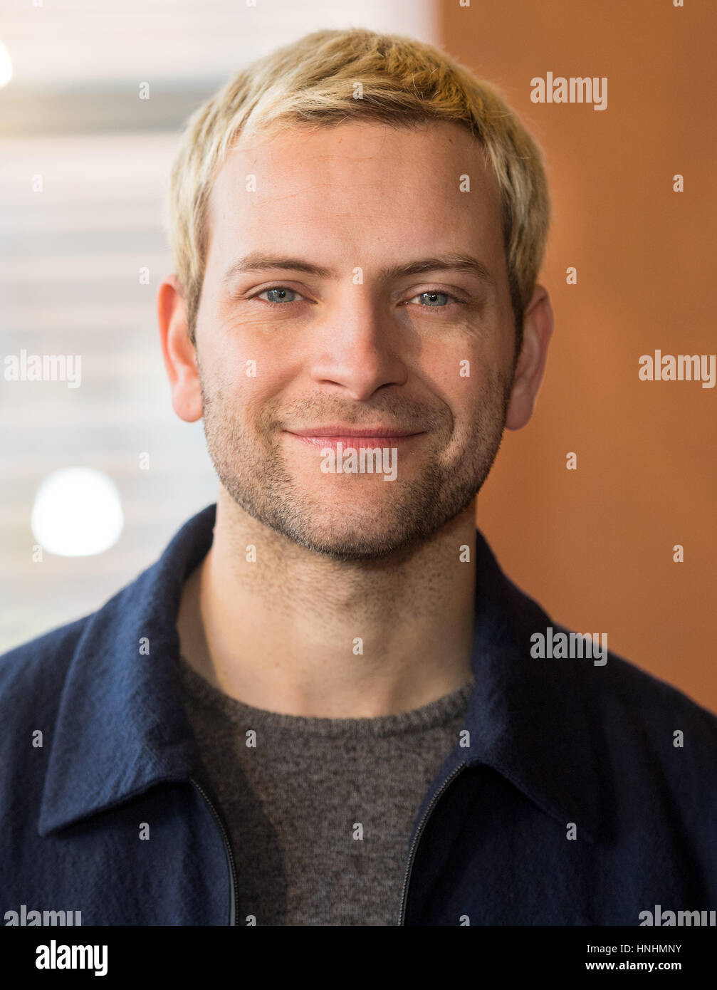 Berlin, Germany. 13th Feb, 2017. Italian actor Alessandro Borghi ...
