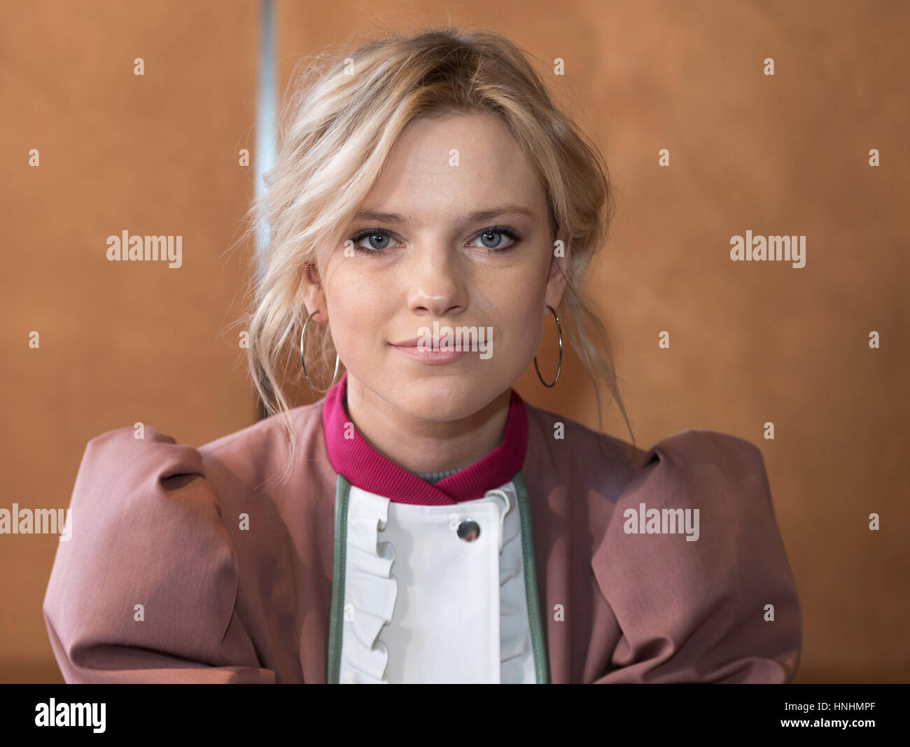 Berlin, Germany. 13th Feb, 2017. Latvian actress Elina Vaska ...