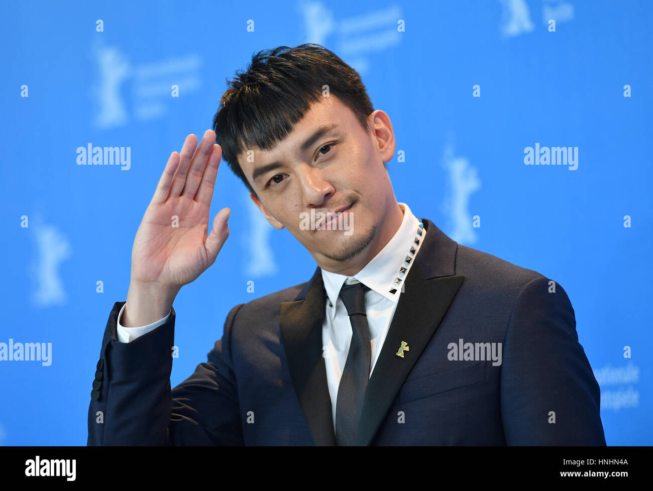 Berlin, Germany. 13th Feb, 2017. Actor Chang Chen, photographed during ...