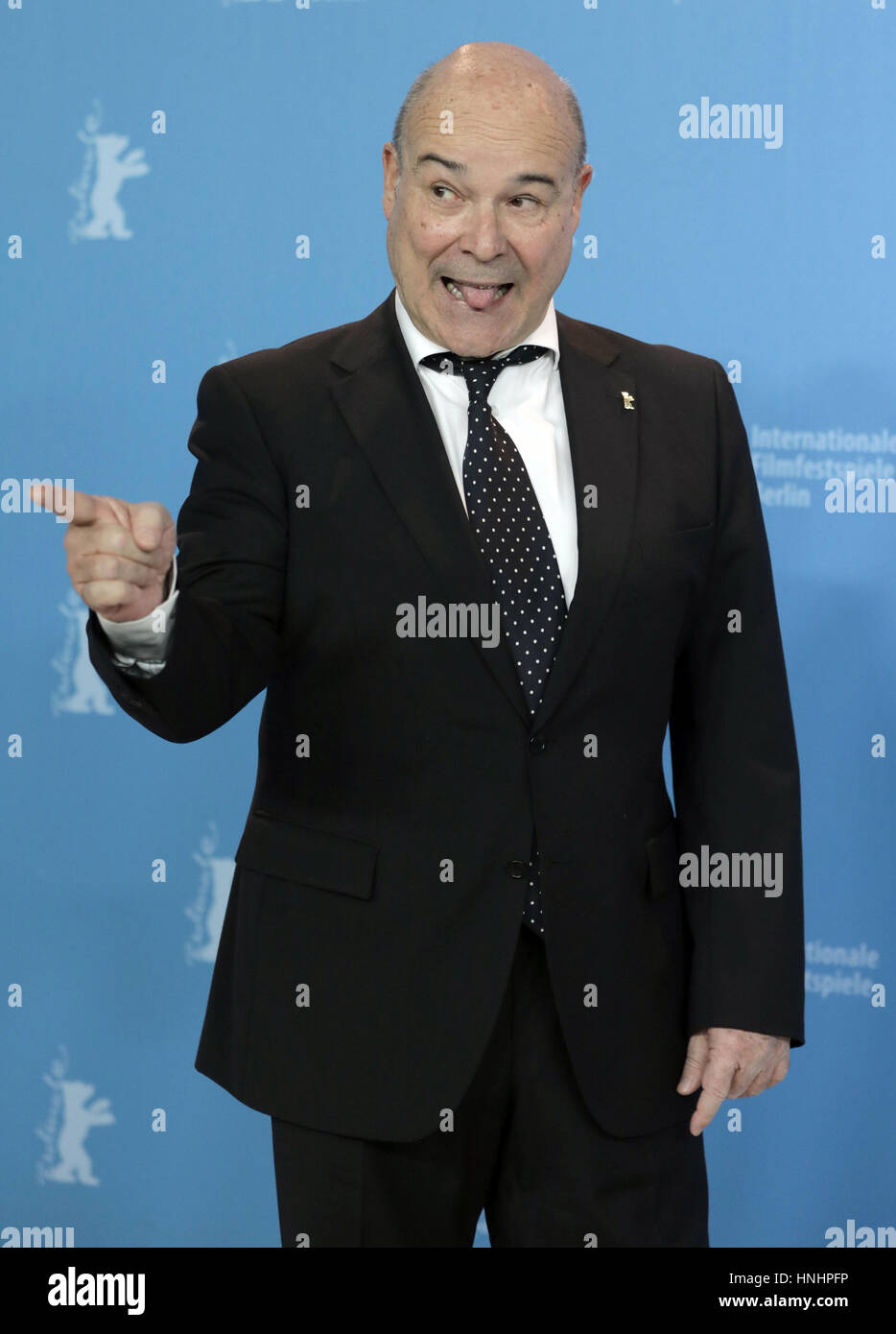 Berlin, Germany. 13th Feb, 2017. Actor Antonio Resines, photographed ...