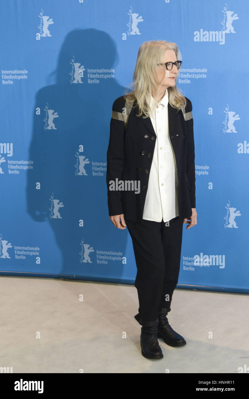 Berlin, Germany. 13th Feb, 2017. Sally Potter attend the 'The Party ...