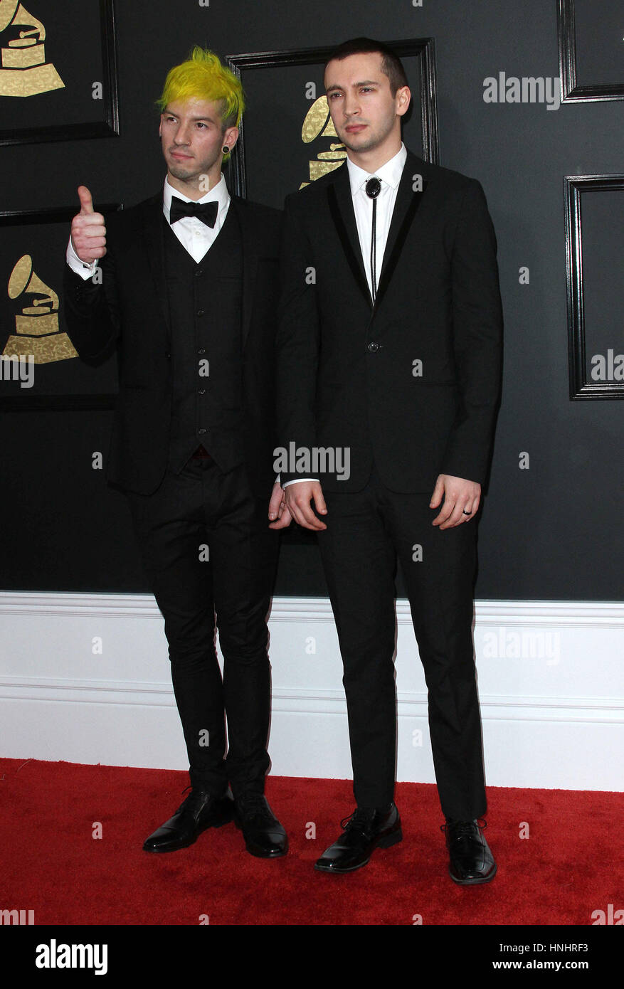 Josh dun and tyler joseph hi-res stock photography and images - Alamy