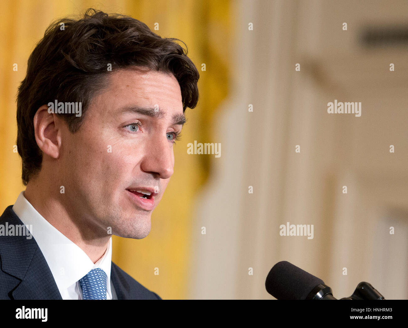 Washington, DC, USA. 13th Feb, 2017. Prime Minister Justin Trudeau of ...