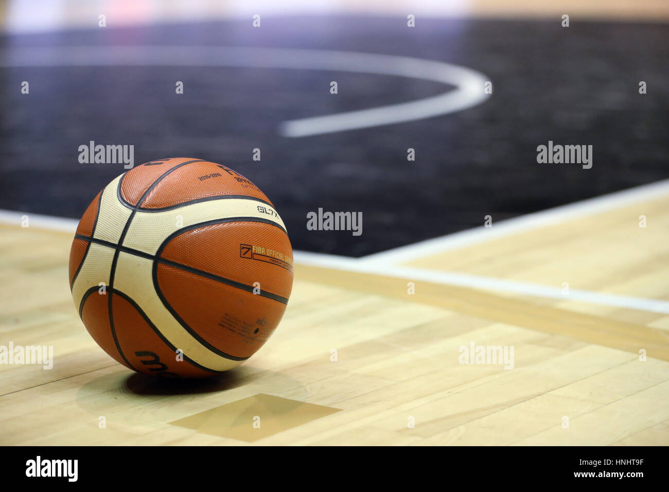 Sapporo, Japan. 10th Feb, 2017. The detailed shot Basketball ...