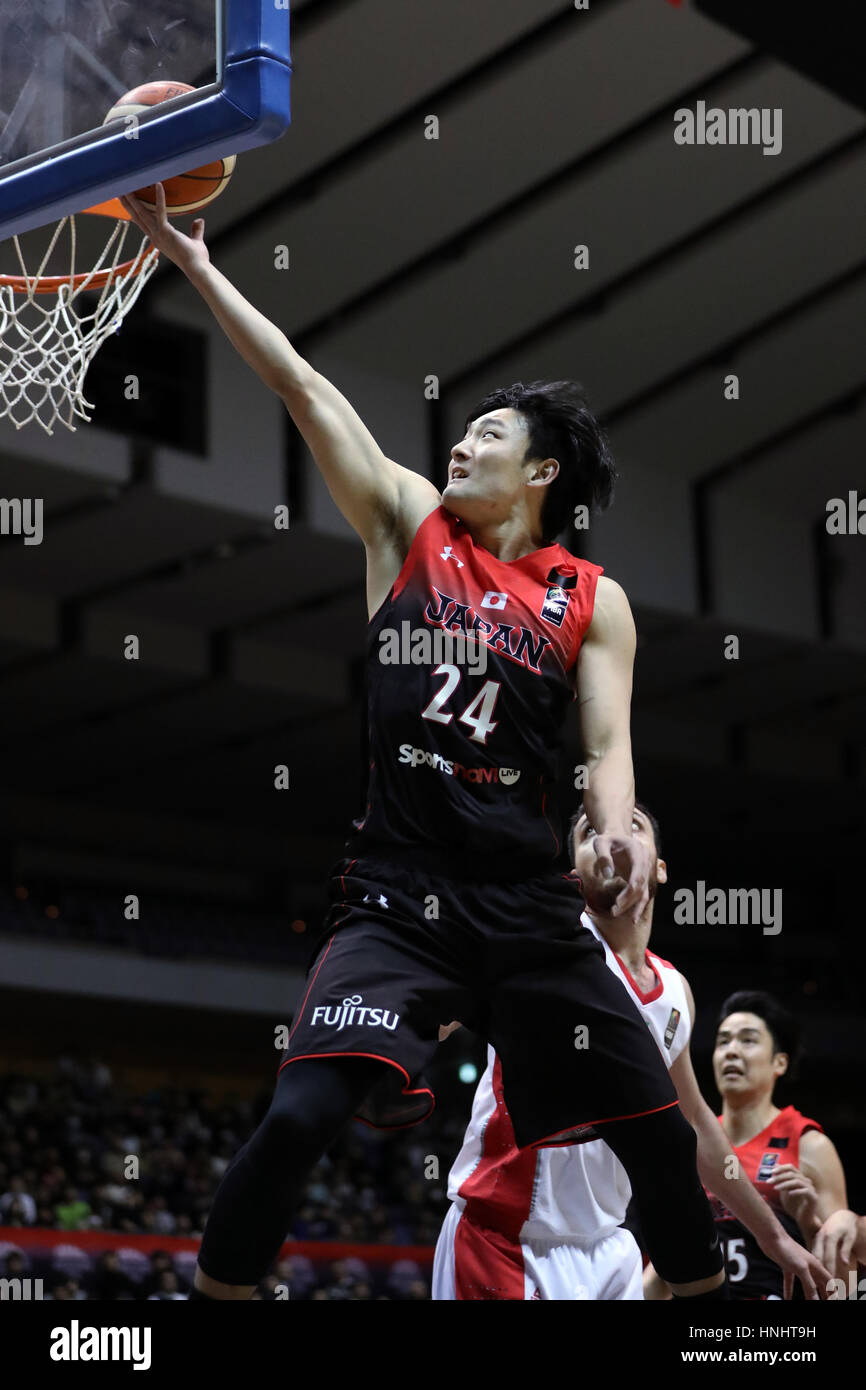 Sapporo, Japan. 10th Feb, 2017. Daiki Tanaka (JPN) Basketball ...