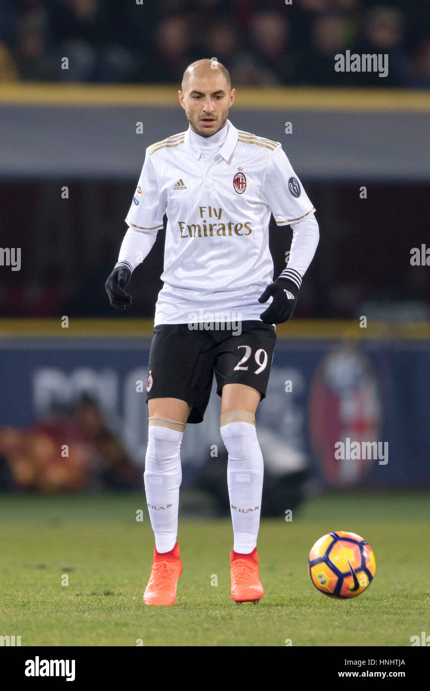 Bologna, Italy. 8th Feb, 2017. Gabriel Paletta (Milan) Football/Soccer ...