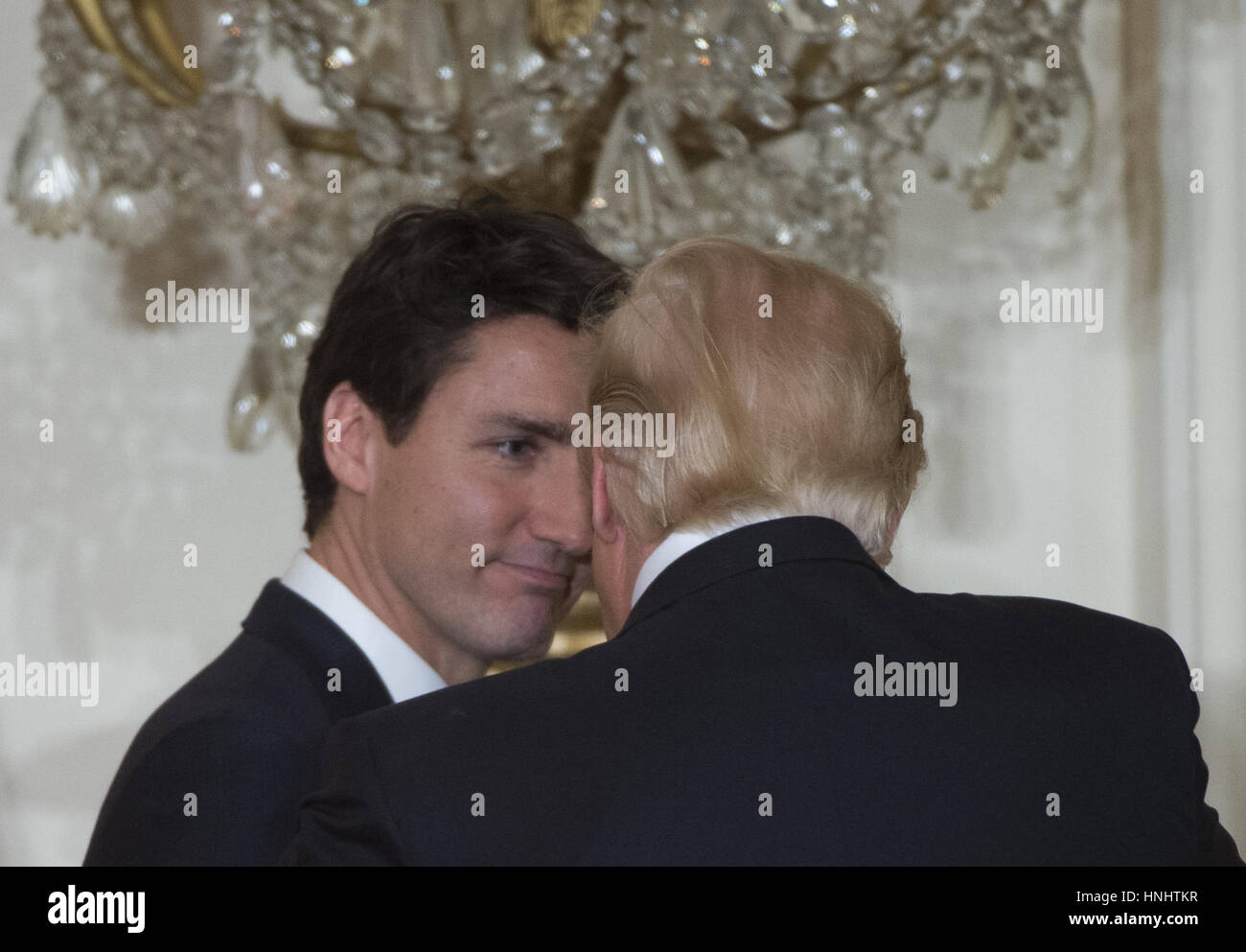 Washington, D.C, USA. 13th Feb, 2017. Canadian Prime Minister JUSTIN ...