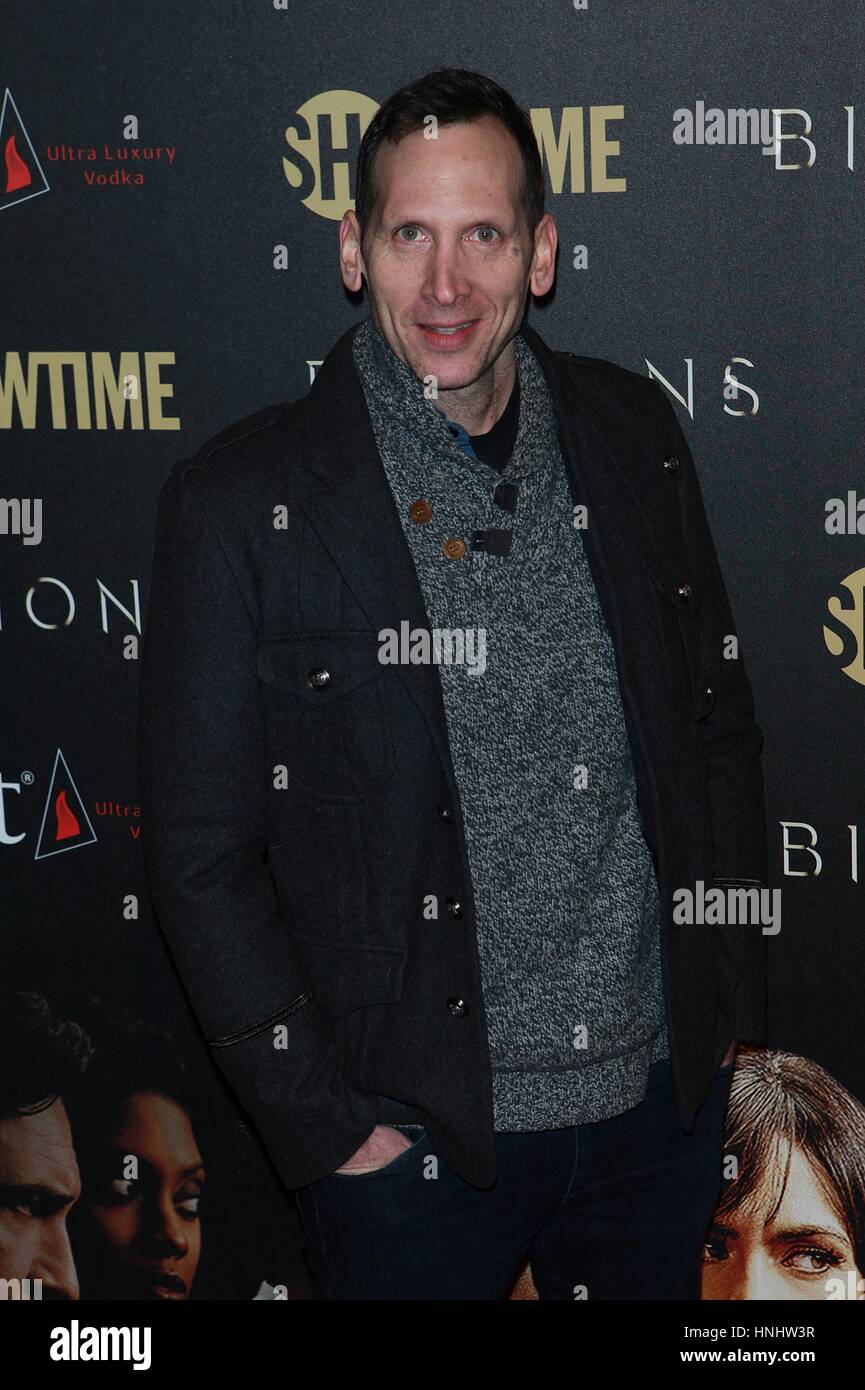 New York, NY, USA. 13th Feb, 2017. Stephen Kunken at Showtime's ...