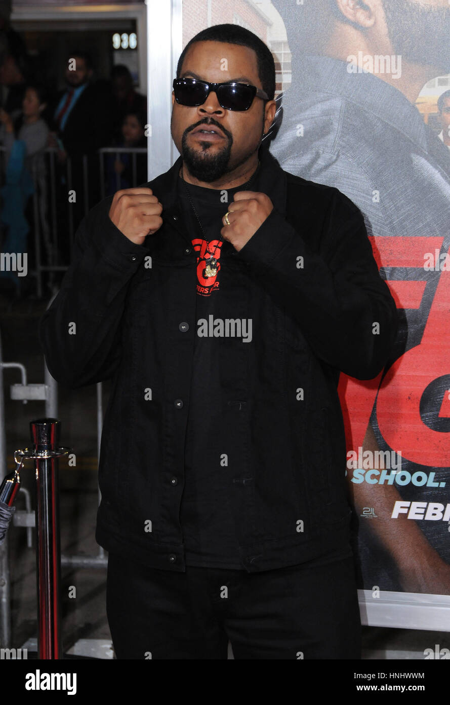 Westwood, CA, USA. 13th Feb, 2017. Ice Cube. ''Fist Fight'' Los Angeles ...
