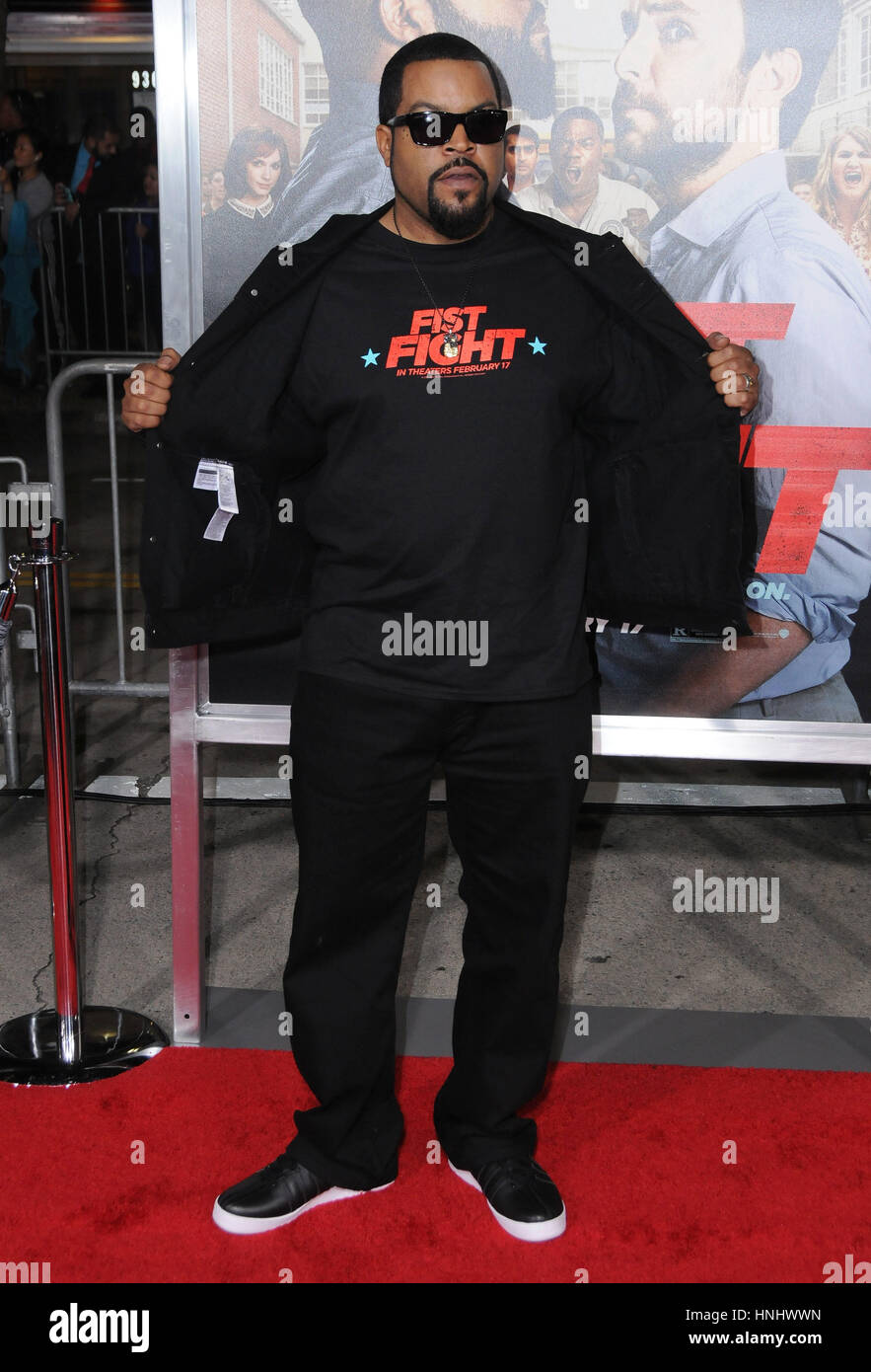 Westwood, CA, USA. 13th Feb, 2017. Ice Cube. ''Fist Fight'' Los Angeles ...