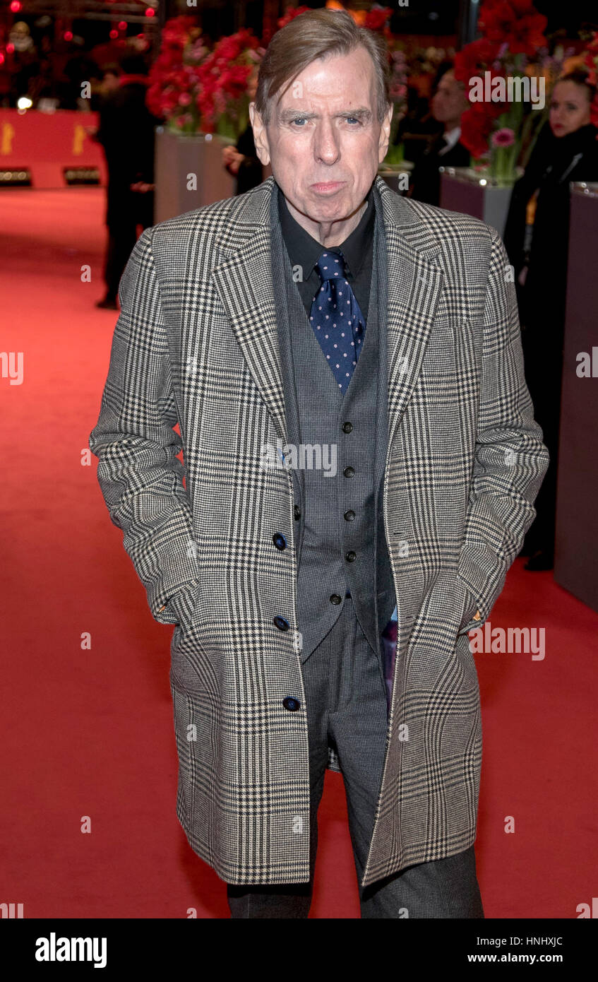 Berlin, Germany. 13th Feb, 2017. Actor Timothy Spall arrives at the ...