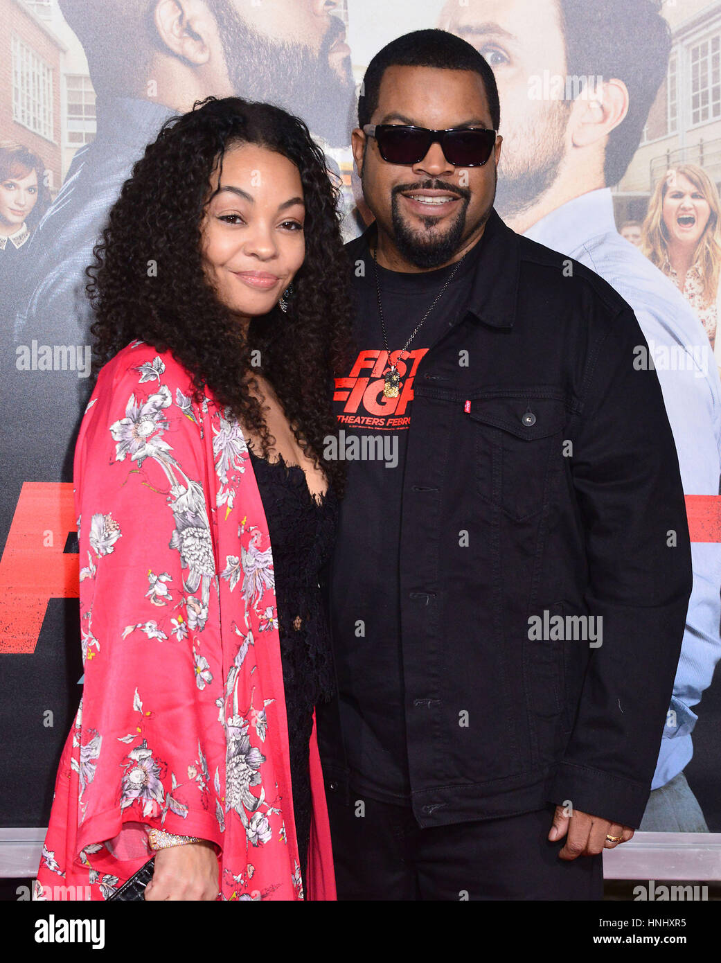 Los Angeles, USA. 13th February 2017. a Ice Cube, Kimberly Woodruff 000 ...