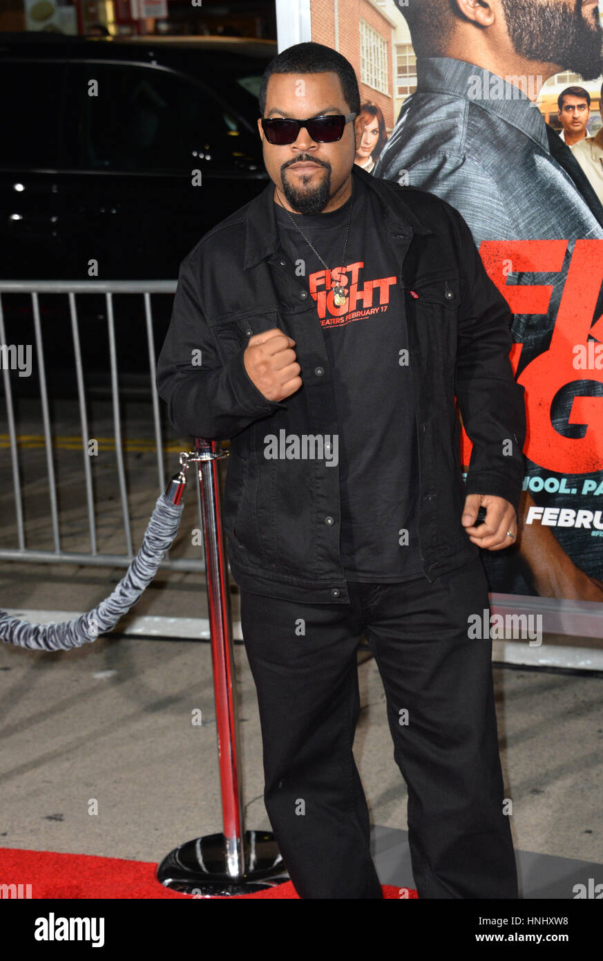 Los Angeles, USA. 13th Feb, 2017. Actor Ice Cube at the world premiere ...