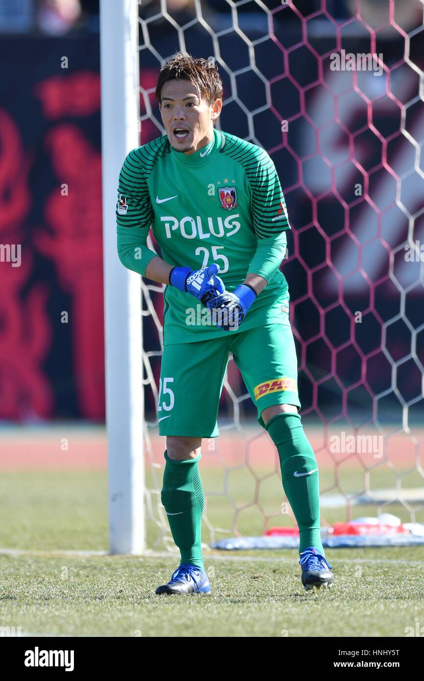 Saitama, Japan. 12th Feb, 2017. Tetsuya Enomoto (Reds) Football/Soccer ...