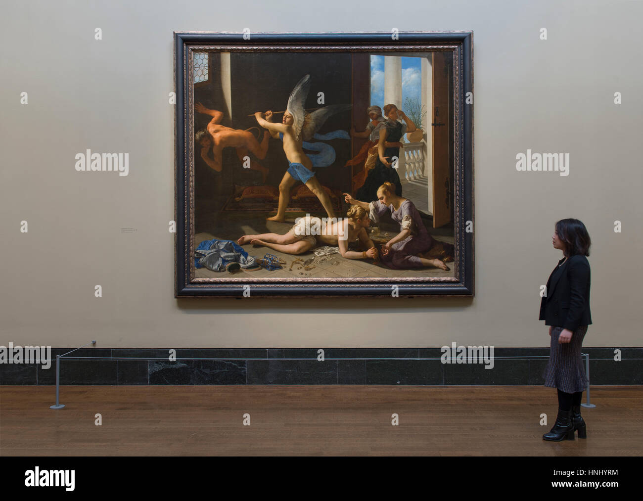 National Gallery, London, UK. 14th Feb, 2017. Guido Cagnacci (1601-1663 ...