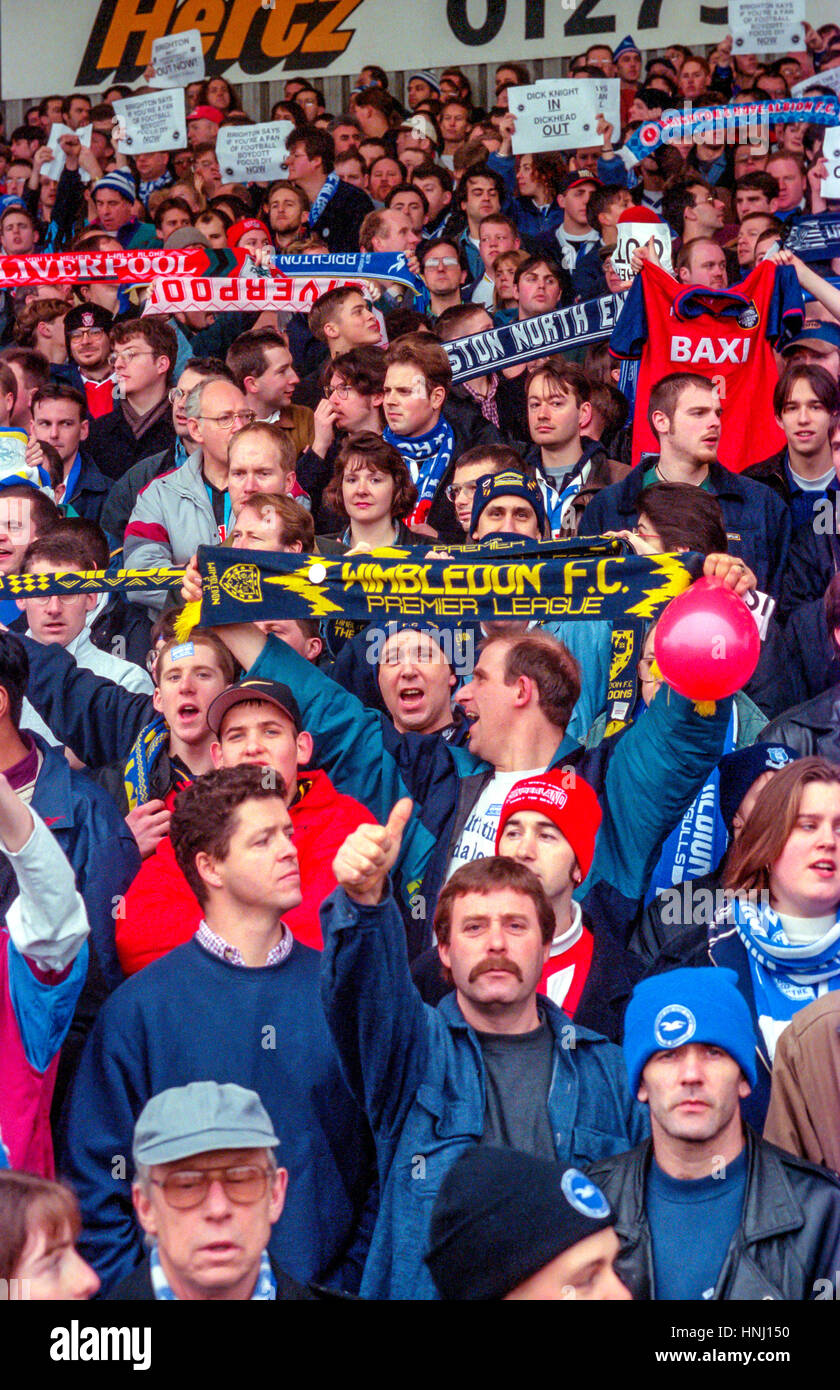 Hartlepool united scarf hi-res stock photography and images - Alamy