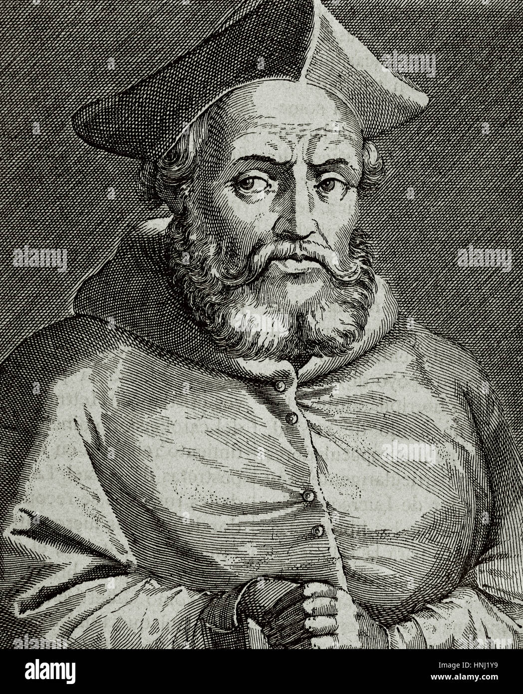 Gasparo Contarini (1483-1542). Italian diplomat, cardinal and Bishop of ...