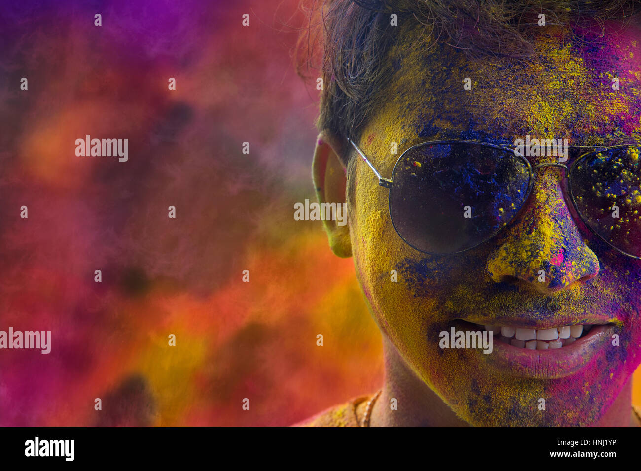 Holi colorful hi-res stock photography and images - Alamy