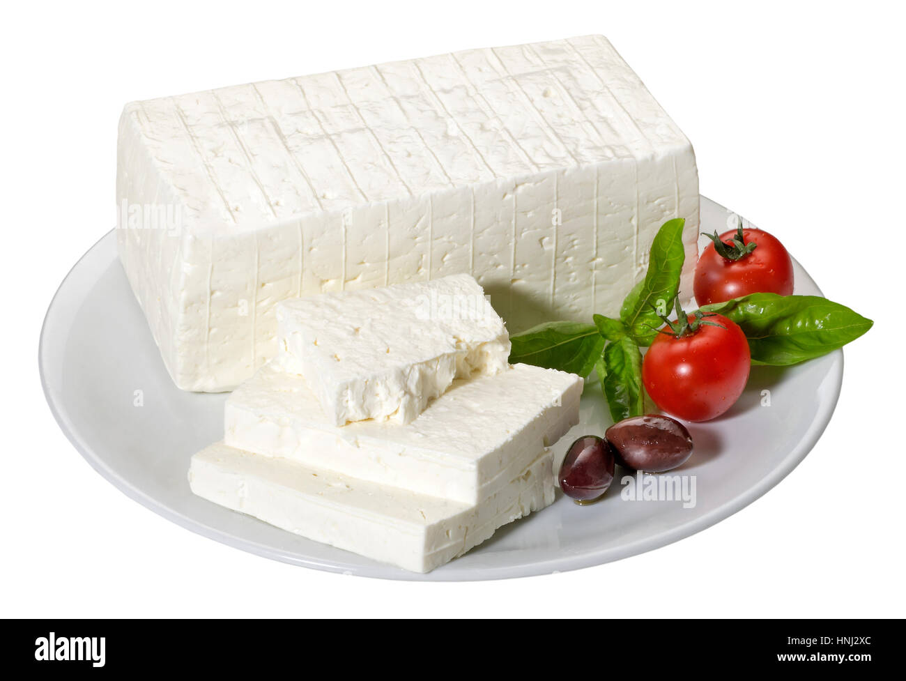 Feta basil Cut Out Stock Images & Pictures - Alamy