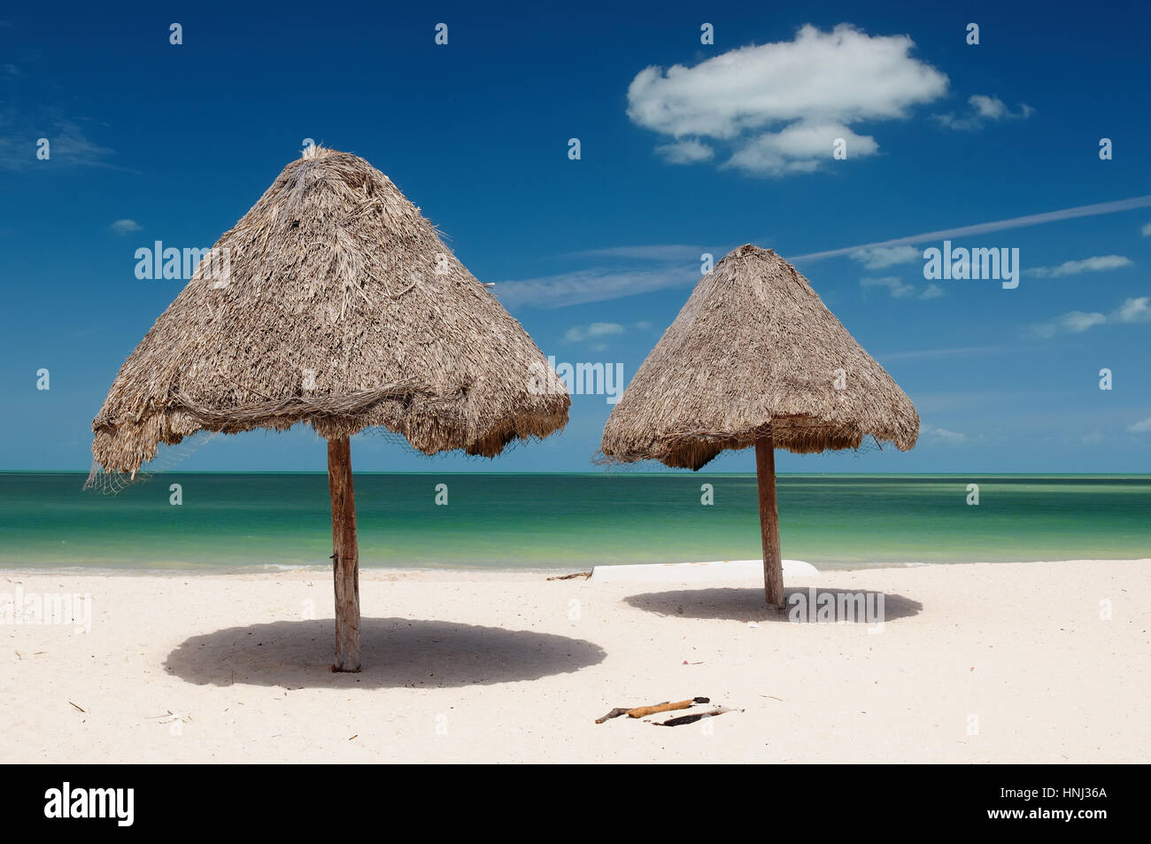 Mexican beach on yucatan hi-res stock photography and images - Alamy