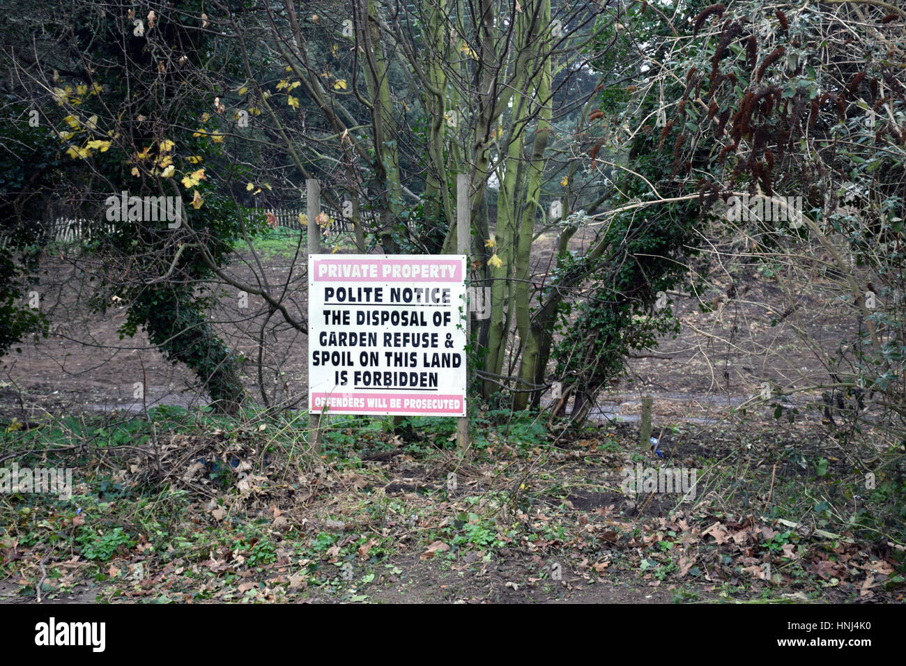Landfill sign hi-res stock photography and images - Alamy