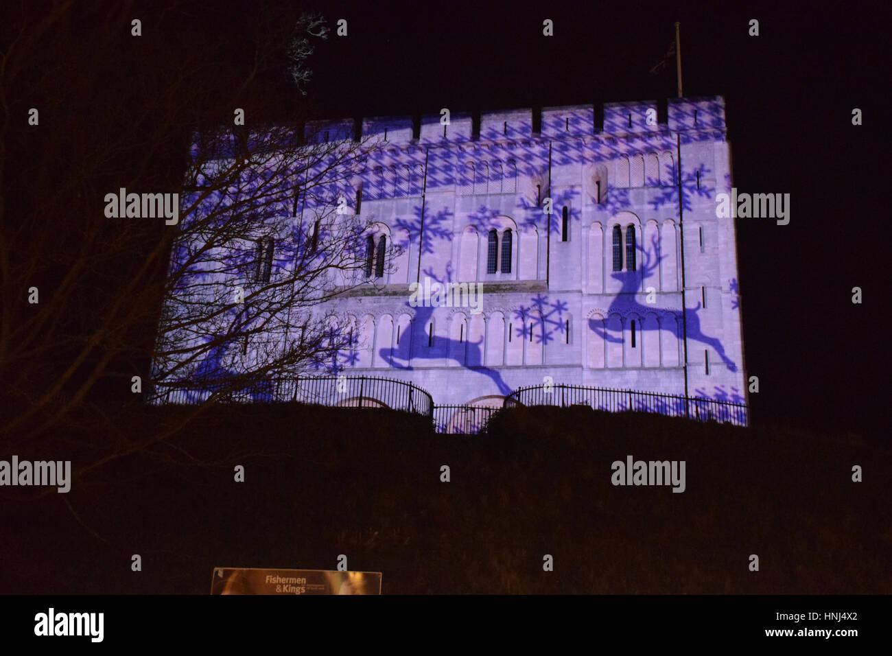 Christmas projection hi-res stock photography and images - Alamy