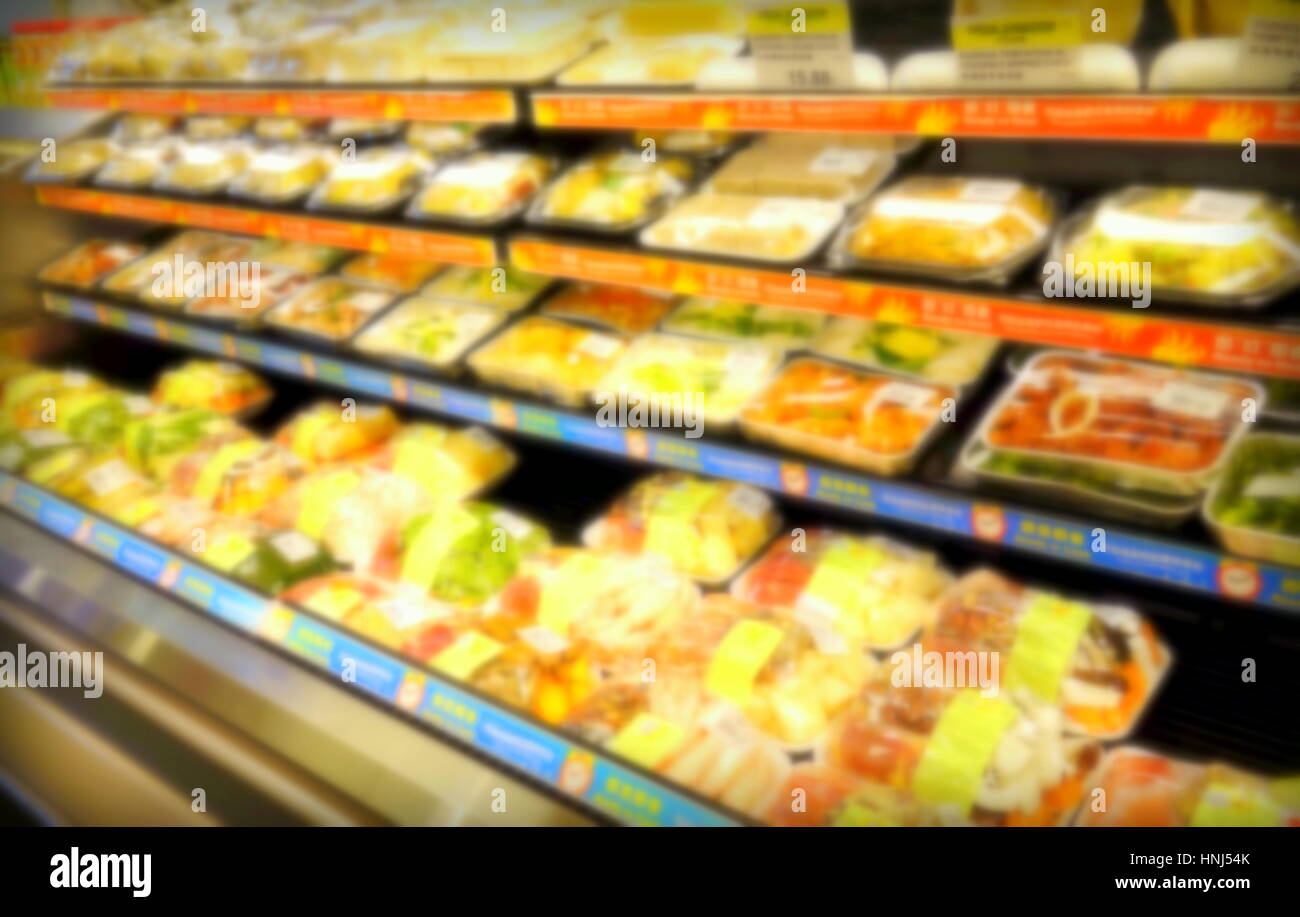 Chinese hot pot combo packages on sale at a supermarket Stock Photo - Alamy