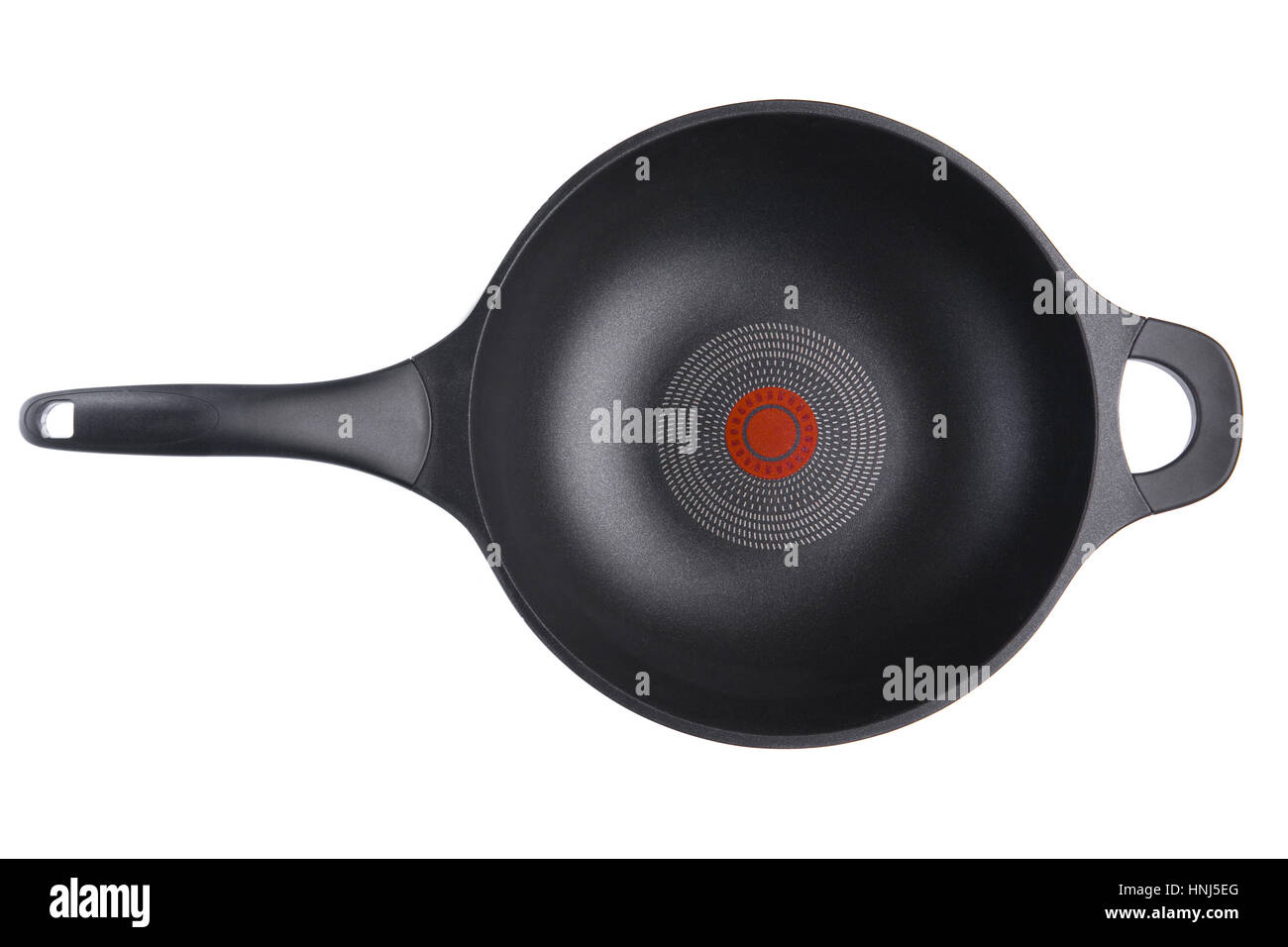 Pan, top view. Isolated on white background Stock Photo - Alamy