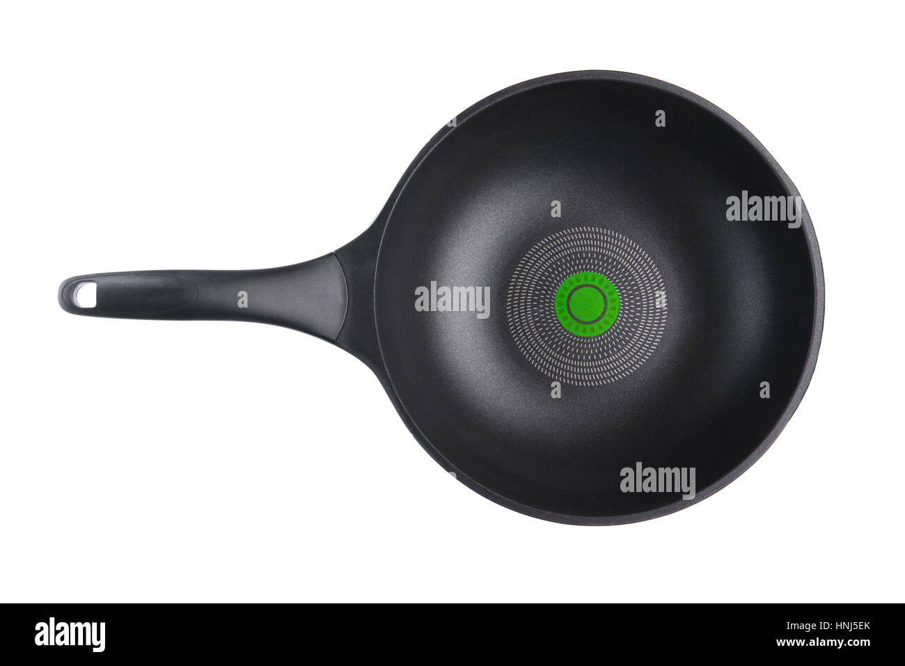 Pan, top view. Isolated on white background Stock Photo - Alamy