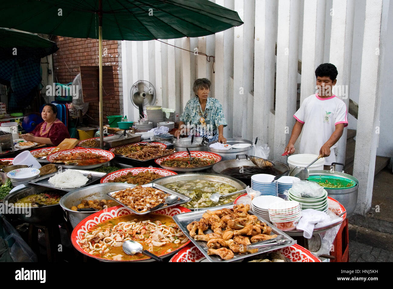 Family-run street food restaurant serving cooked and fried meals in ...