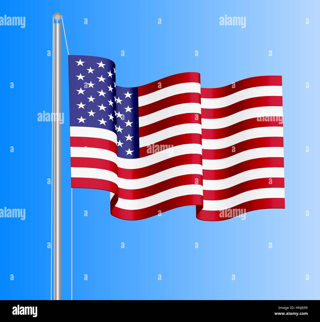 Waving placards Stock Vector Images - Alamy