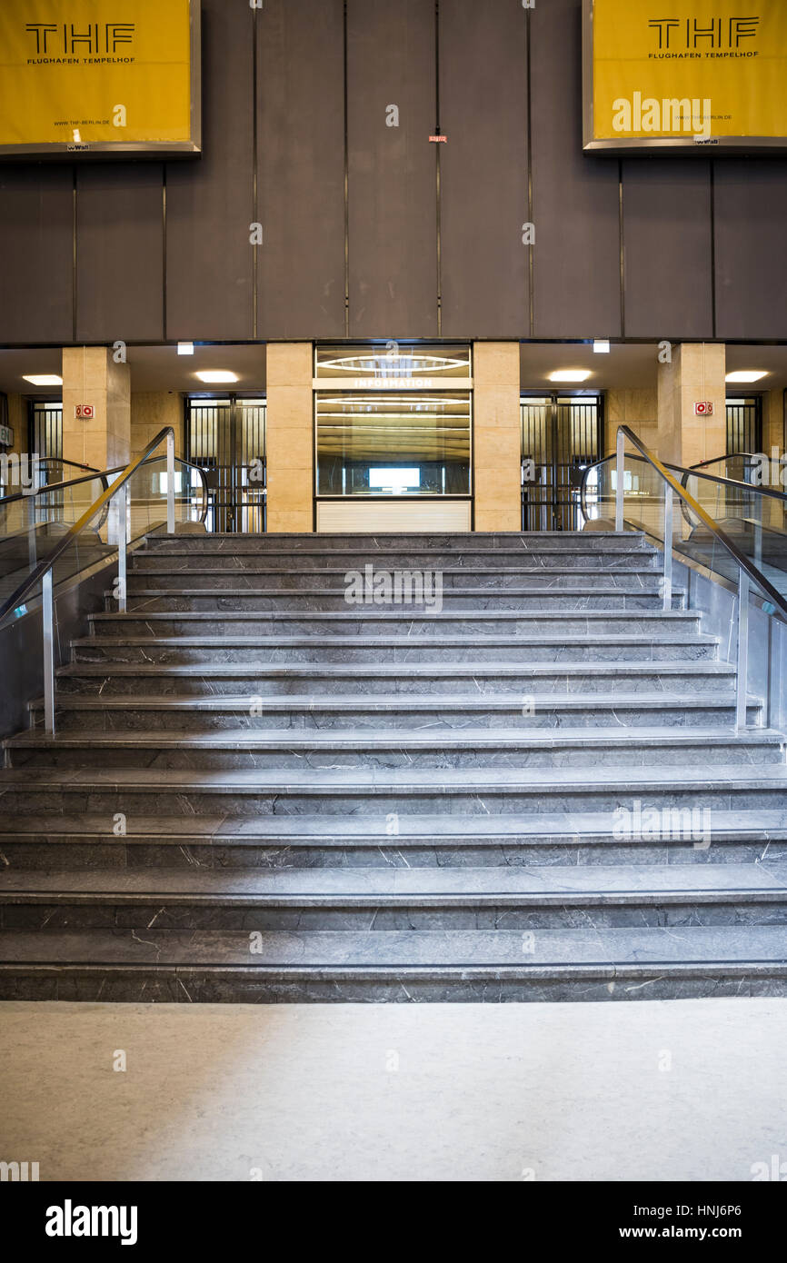Tempelhof airport and entrance hi-res stock photography and images - Alamy