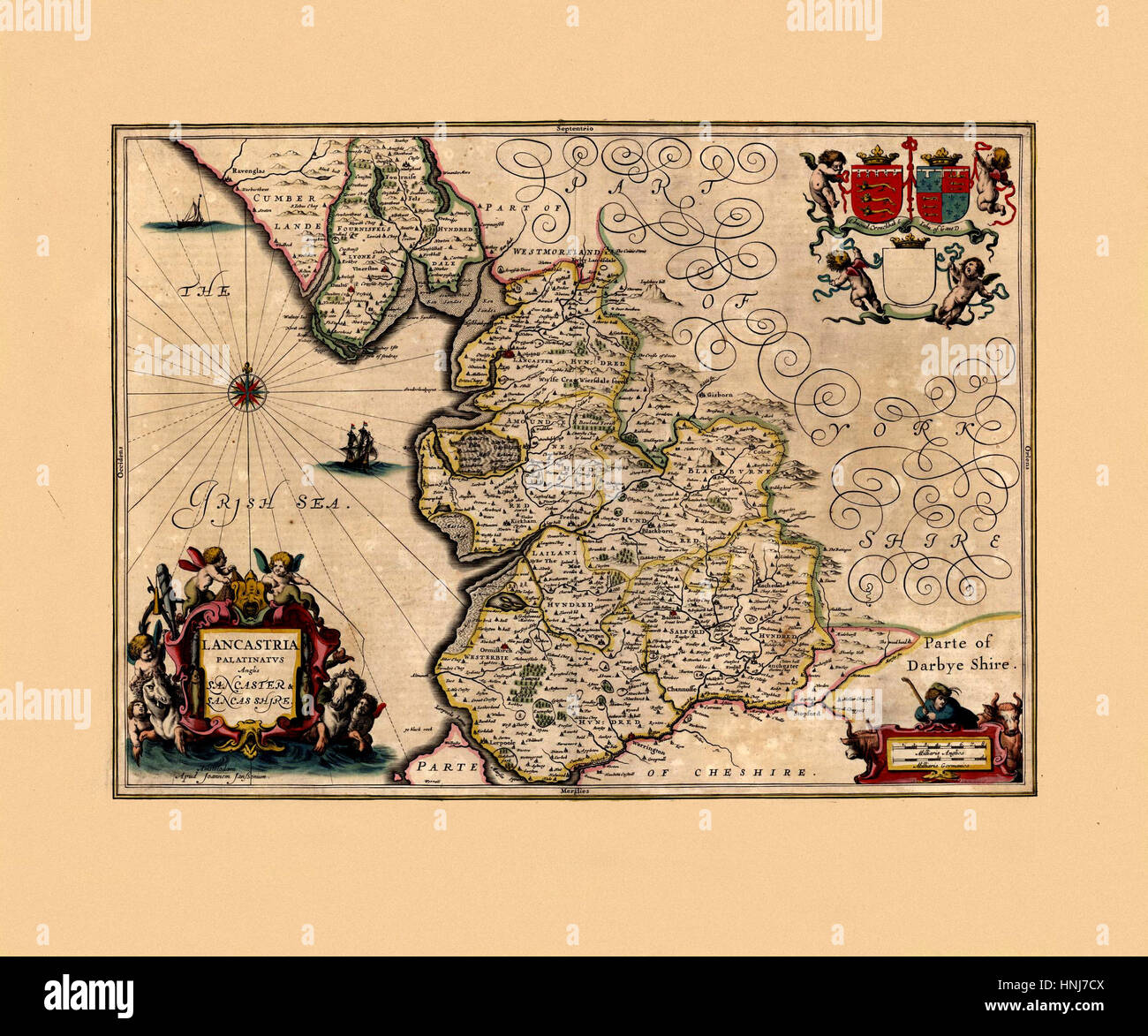 Historical map of england hi-res stock photography and images - Alamy