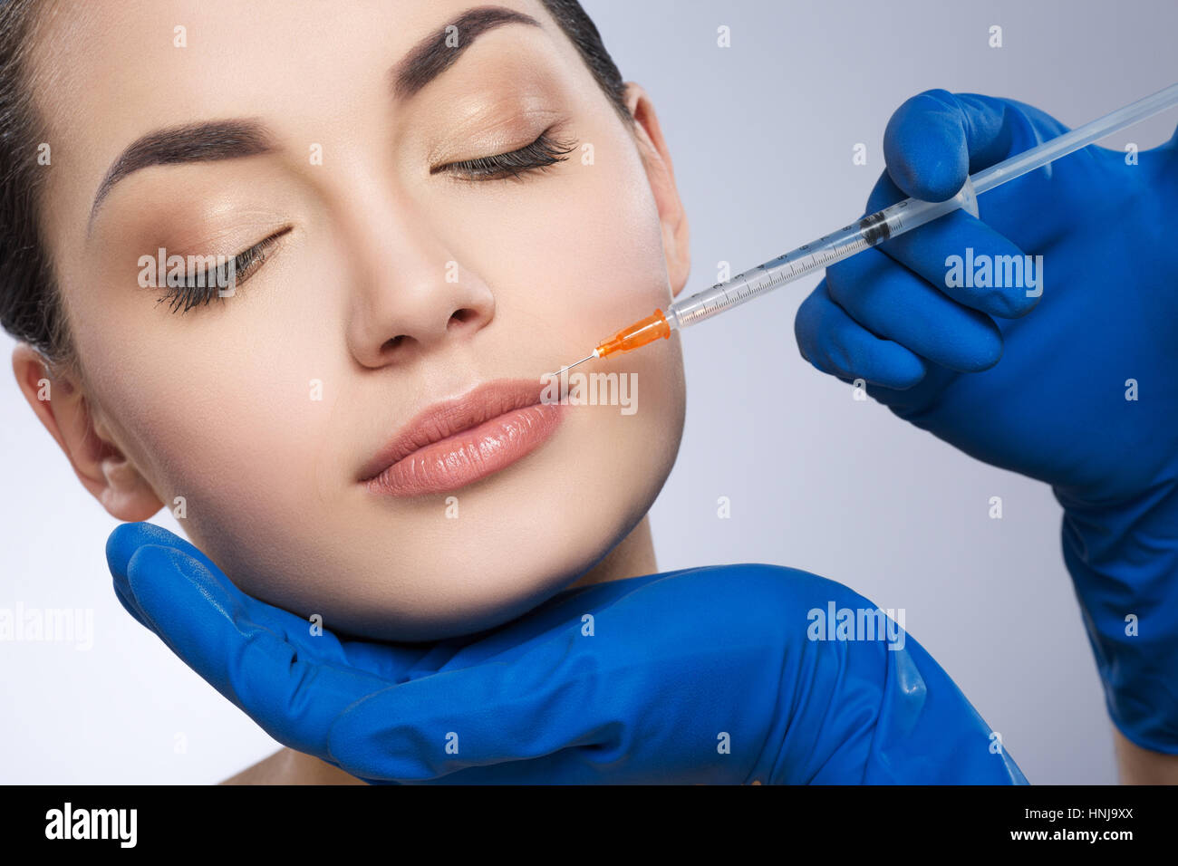 Girl having injection hi-res stock photography and images - Alamy