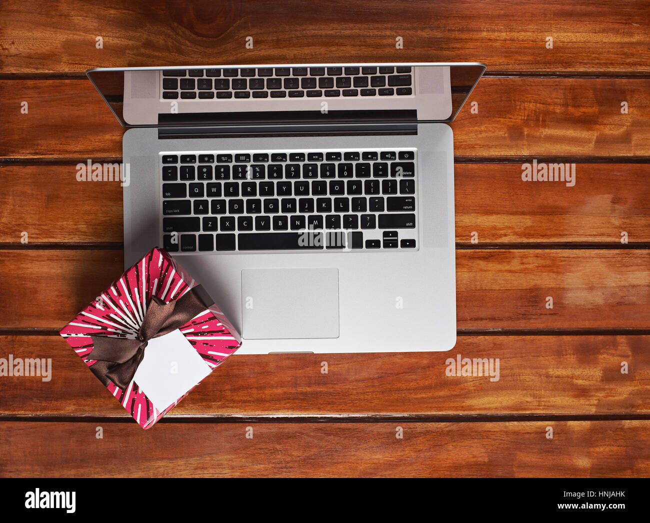 Laptop gift hi-res stock photography and images - Alamy
