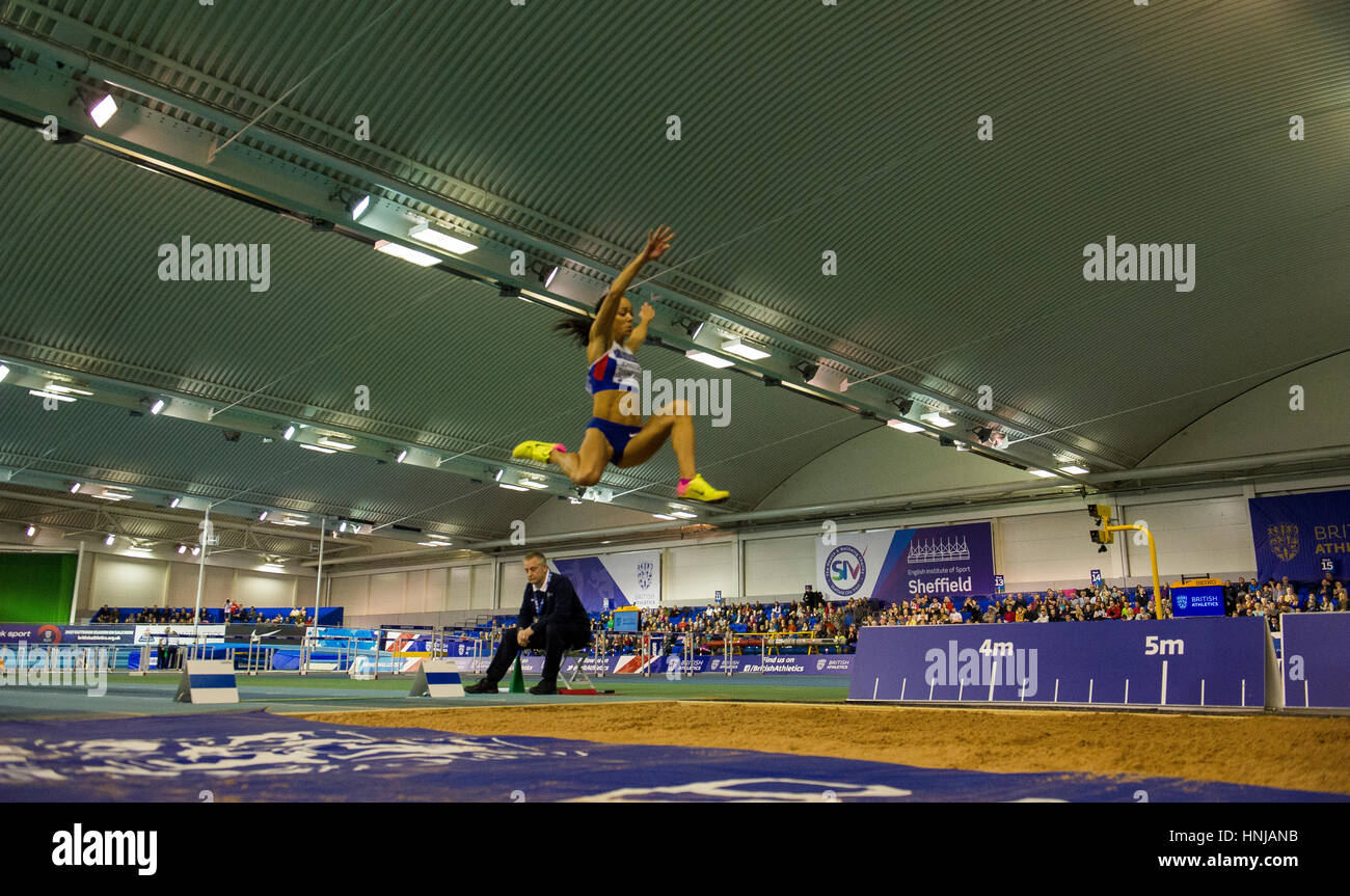 Athlete Long Jump Indoor High Resolution Stock Photography and Images ...