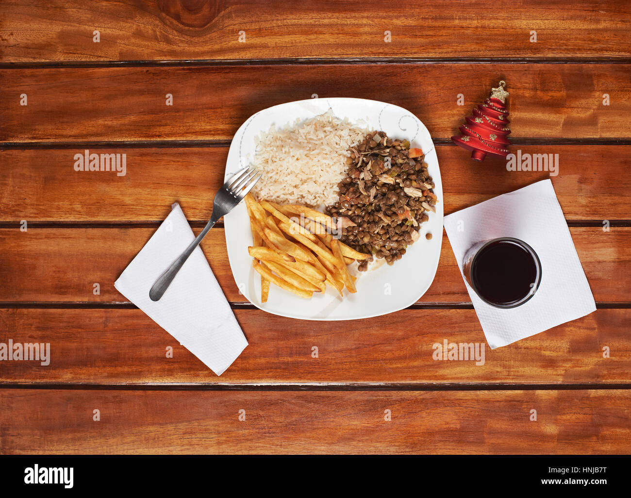 Lunch table hi-res stock photography and images - Alamy