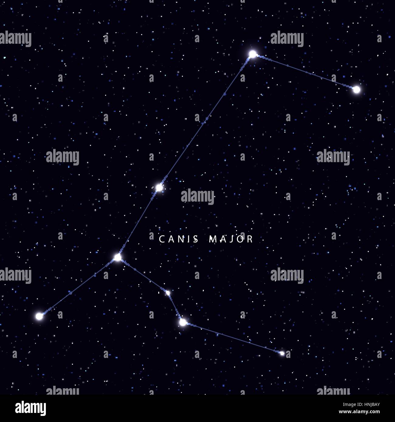 Sirius Constellation Symbol