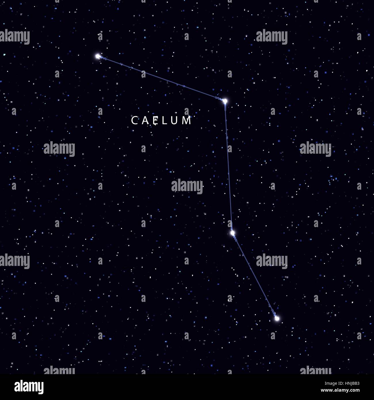 Caelum constellation hi-res stock photography and images - Alamy