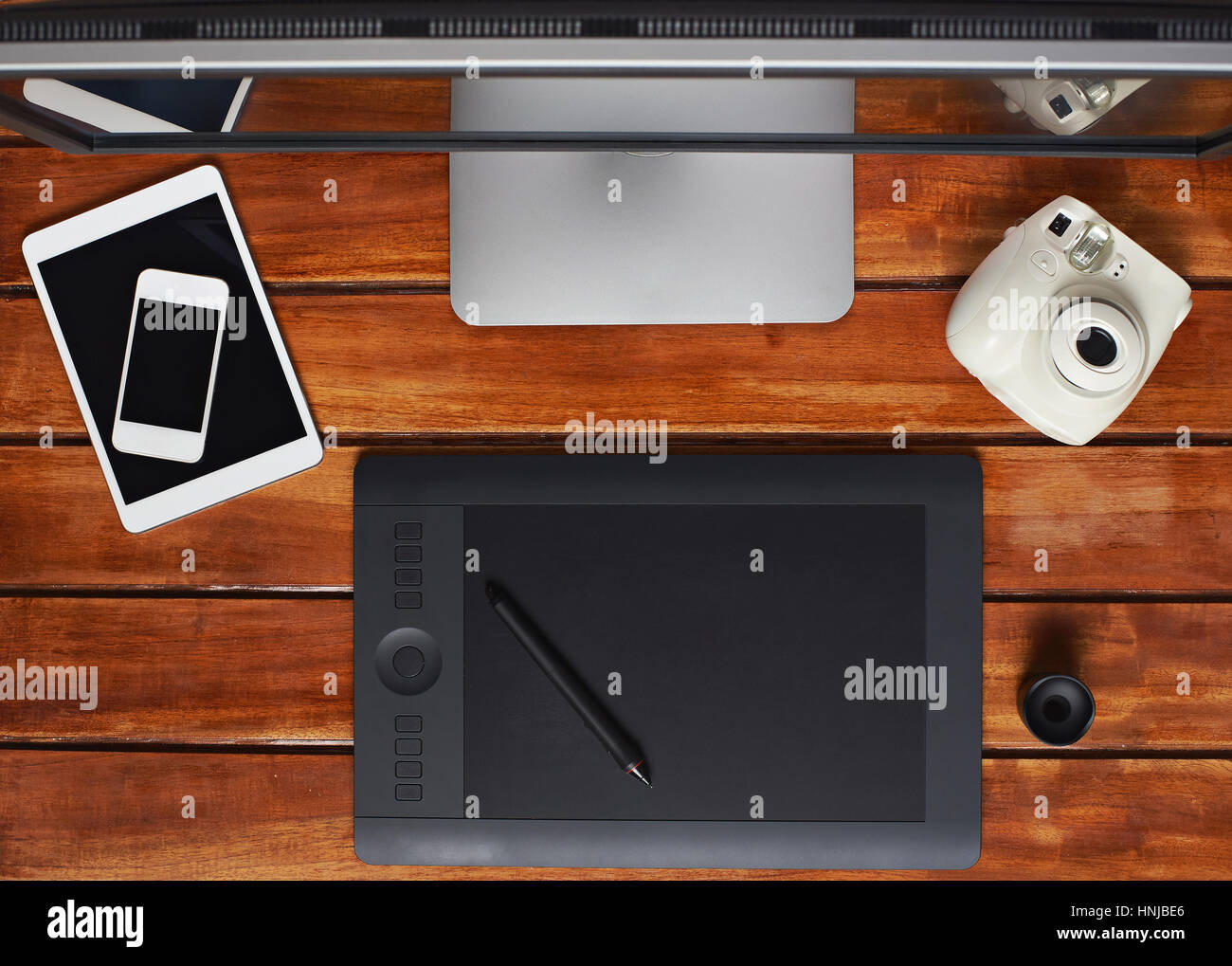 Graphic design desk hi-res stock photography and images - Alamy