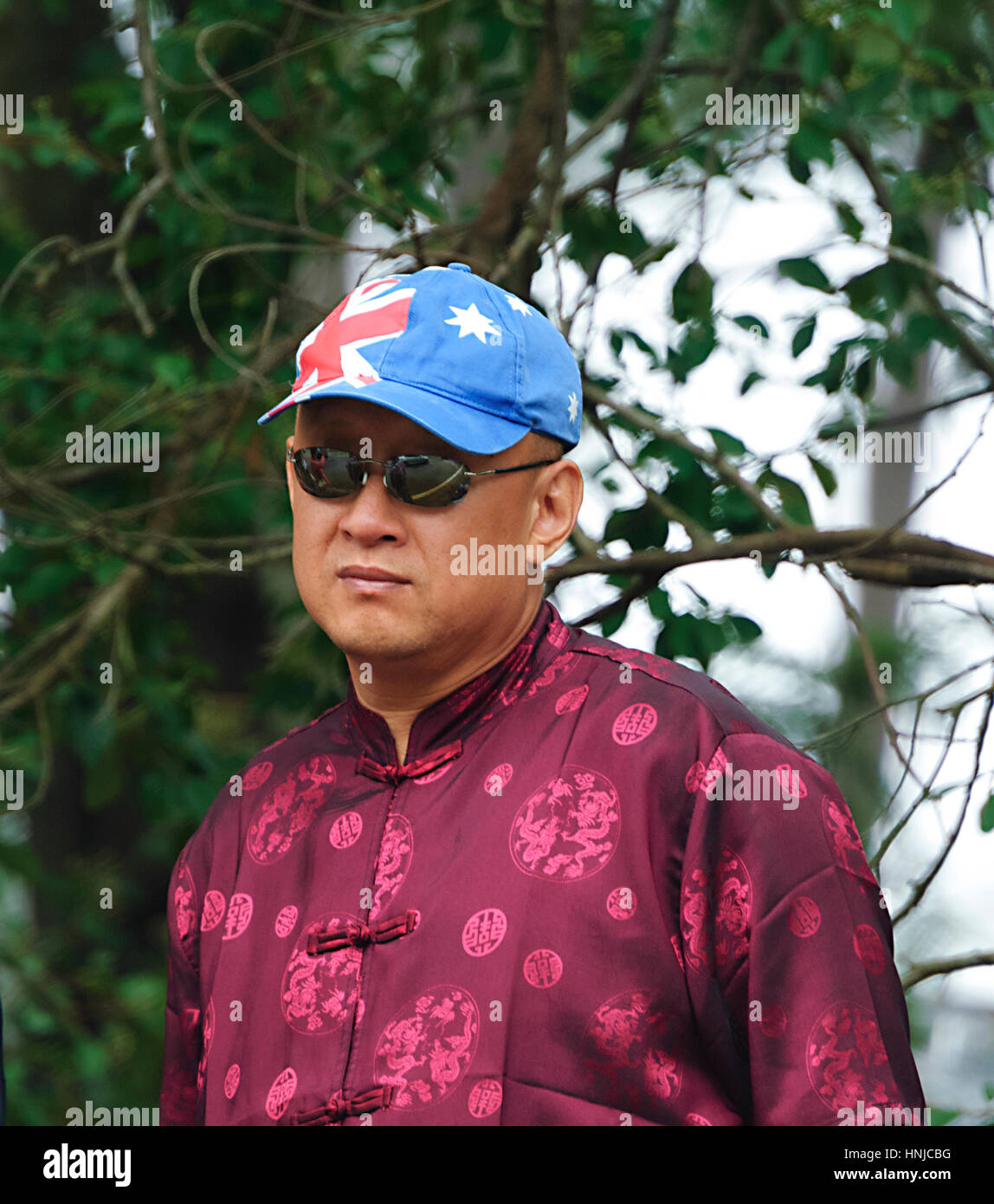 Chinese man wearing hat hi-res stock photography and images - Alamy