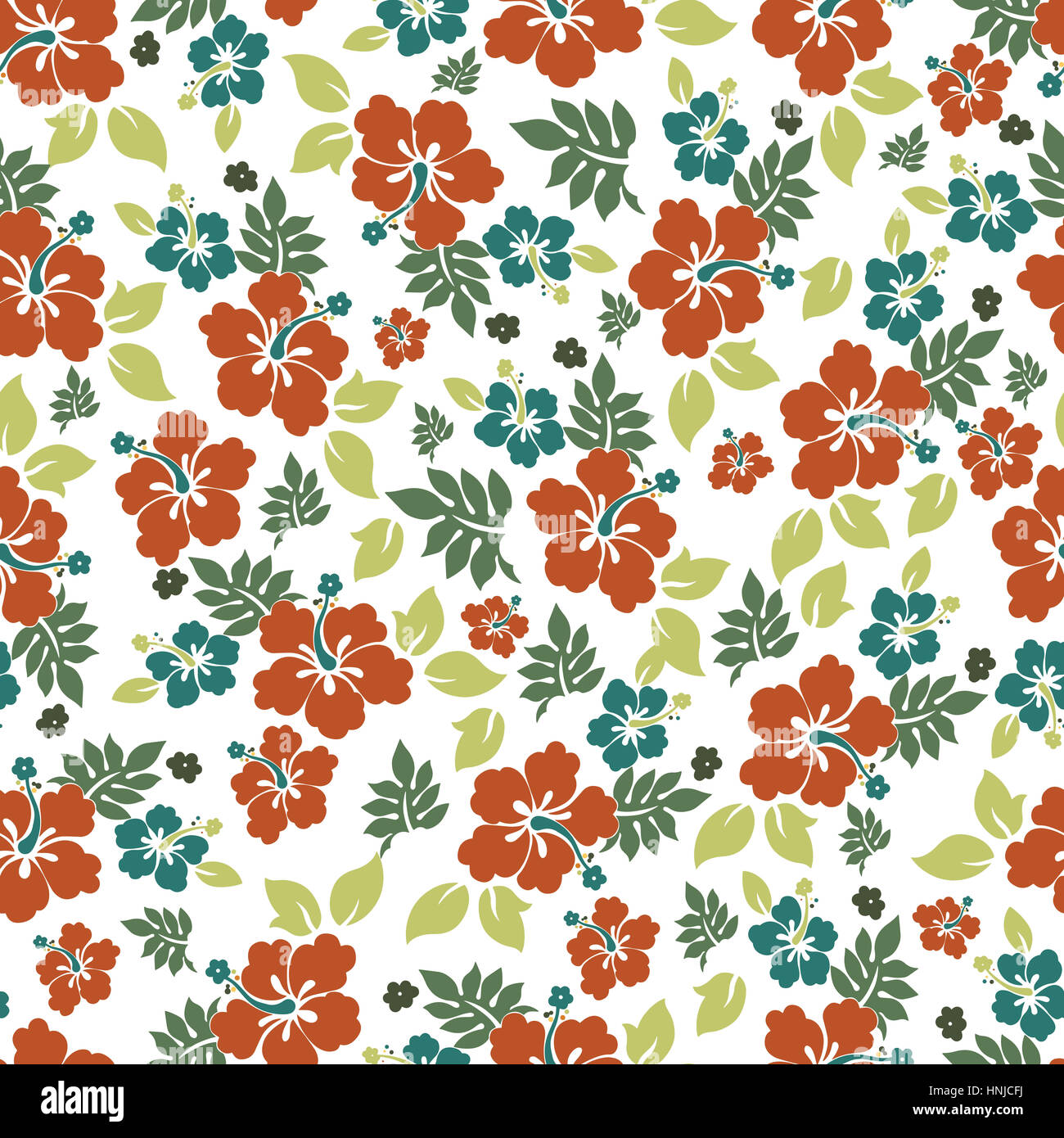 Seamless repeating floral pattern.Vector Stock Photo - Alamy