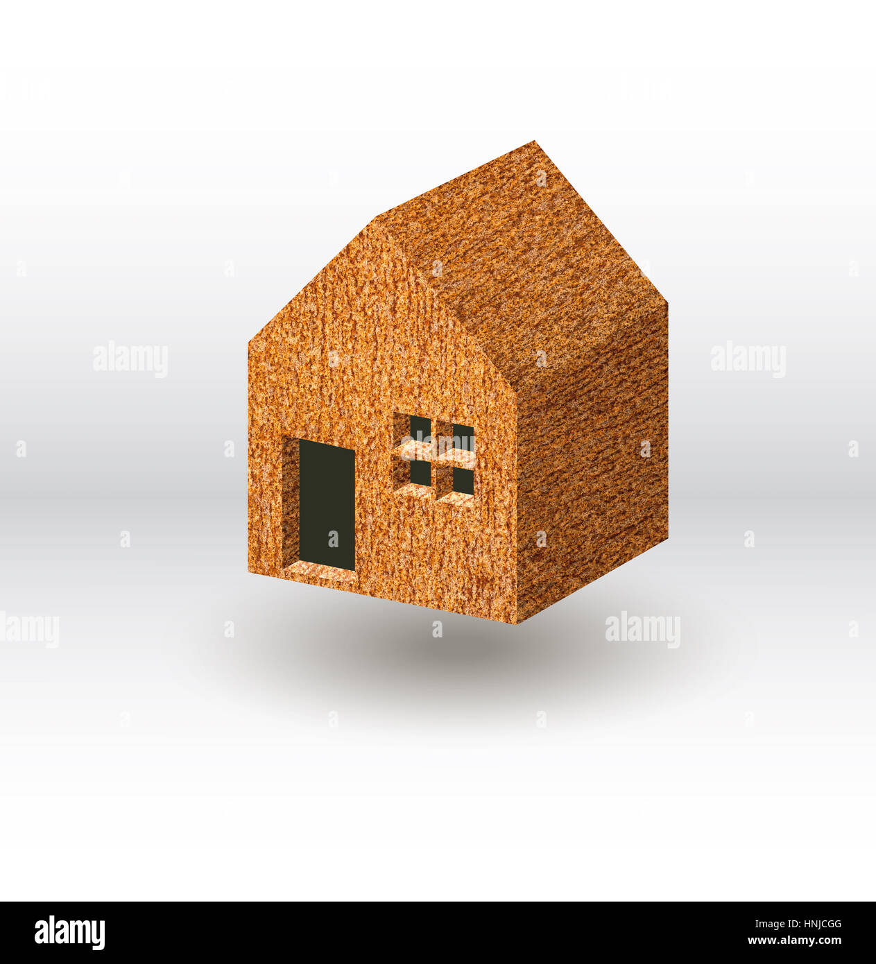 3d home icon design hi-res stock photography and images - Alamy