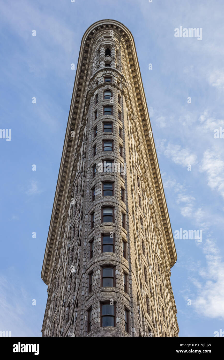 Front of the Flatiron Building in New York City, USA Stock Photo - Alamy