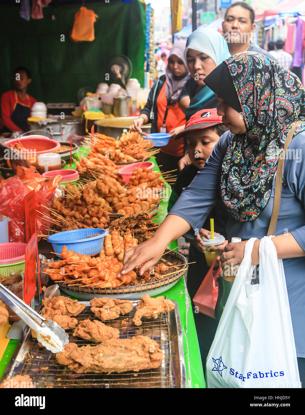 Malaysian street food hi-res stock photography and images - Alamy